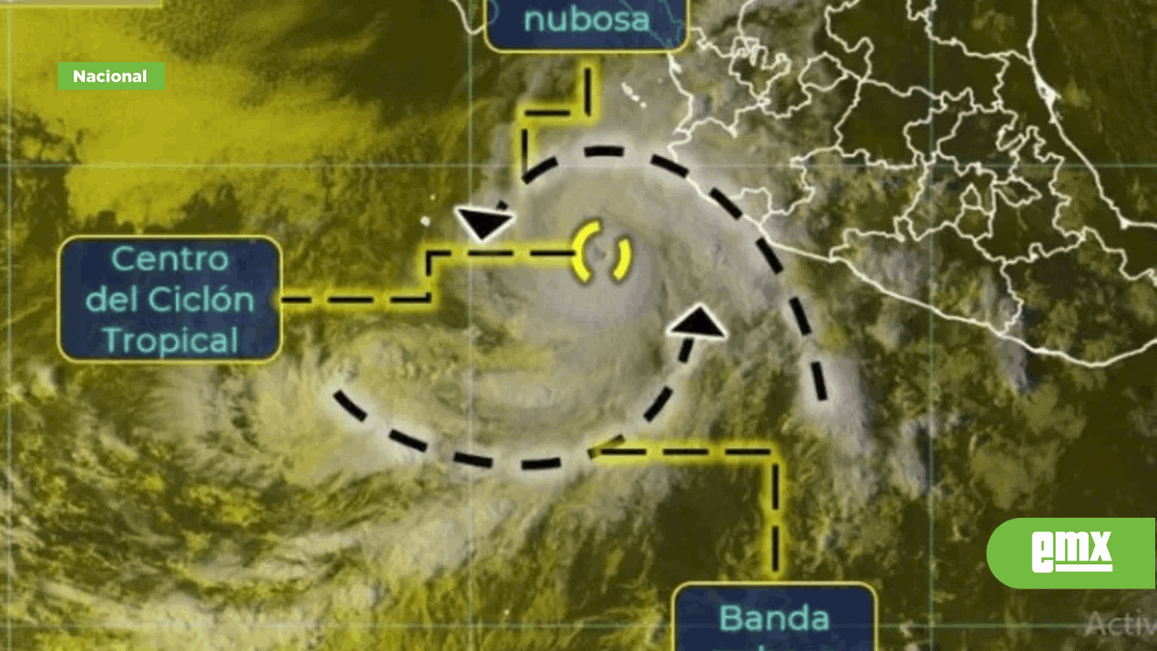 Huracán 'Orlene' se intensifica a categoría 2 en costas... - El Mexicano
