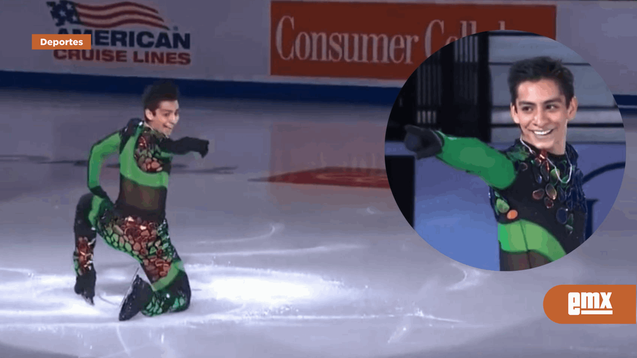 El patinador mexicano Donovan Carrillo fue premiado en N... - El Mexicano