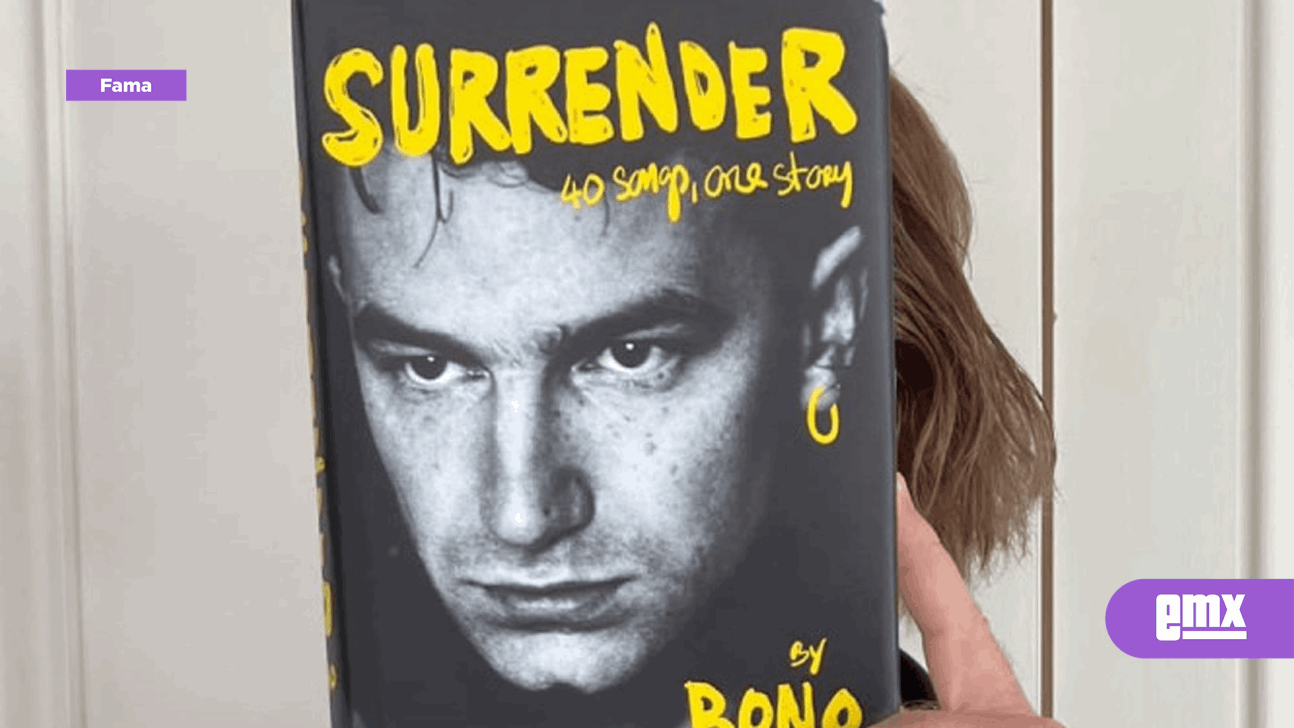 Bono de U2 lanza 'Surrender', un libro con sus memorias - El Mexicano