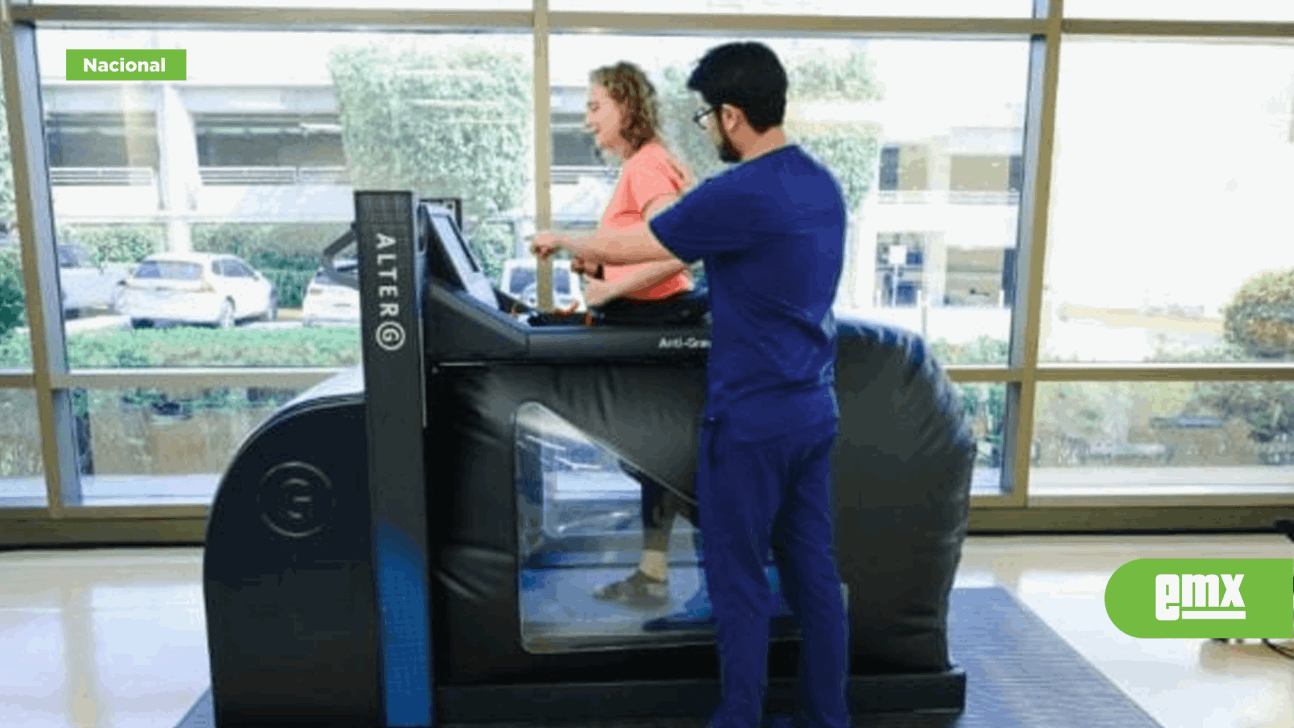 Este hospital mexicano usa una caminadora con tecnología... - El Mexicano