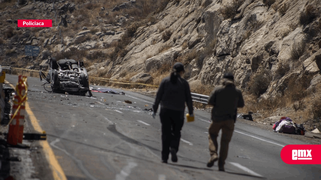Un muerto y ocho heridos tras brutal choque en Autopista... - El Mexicano