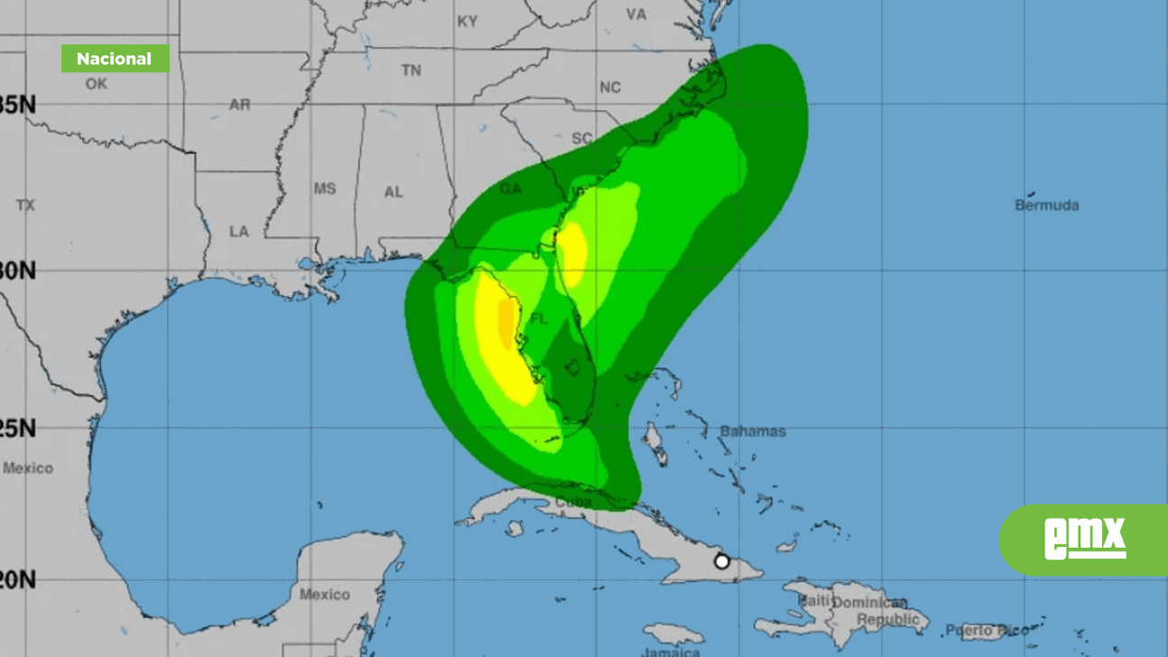 Se forma potencial ciclón tropical en el Atlántico: Cono... - El Mexicano