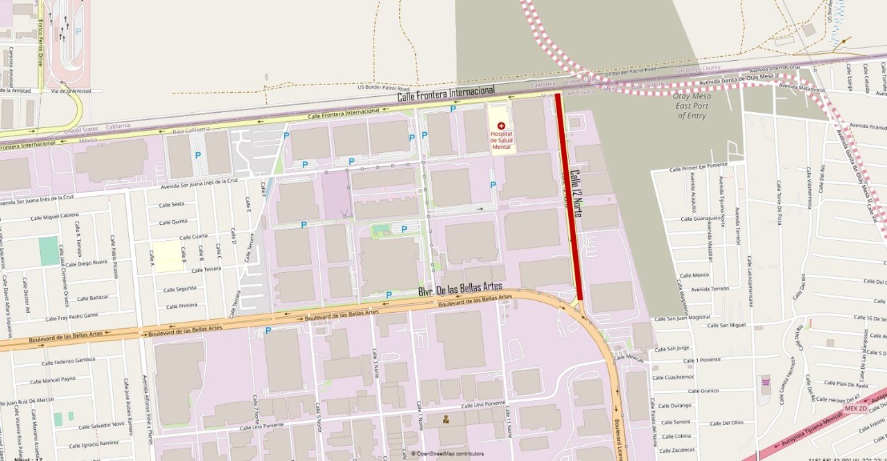 Rehabilitarán calle 12 Norte en Otay Centenario - El Mexicano